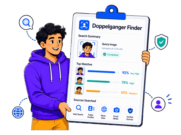 Doppelgänger Finder – Find Your Lookalike Online - ProFaceFinder